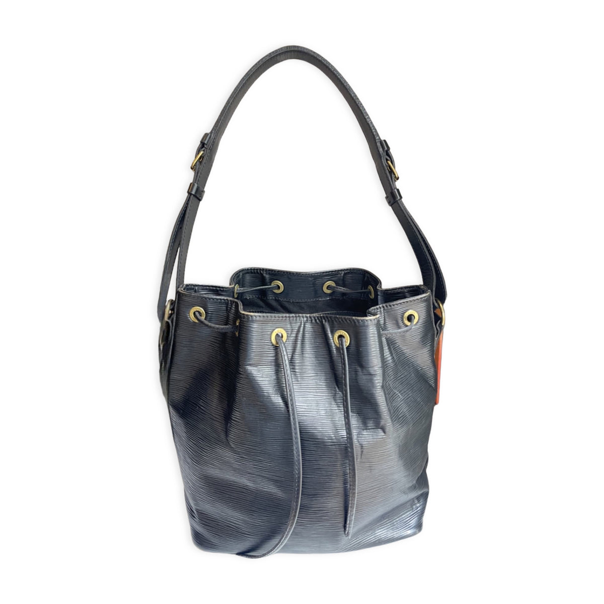 Louis Vuitton black leather Noé bag – kath-a-porter